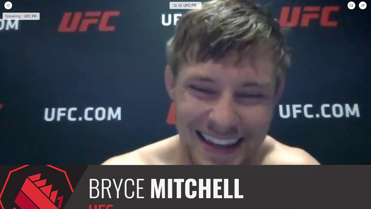 UFC 249: Bryce Mitchell post-fight interview - YouTube
