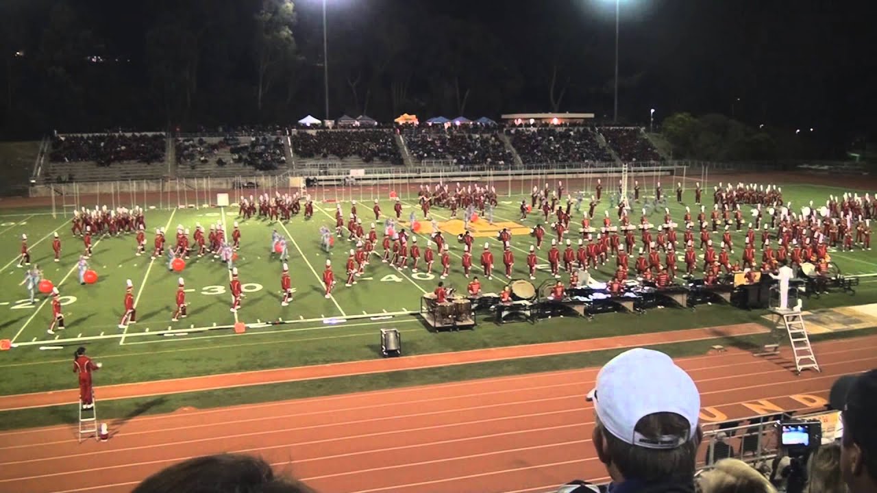 2013 Arcadia Apache Marching Band and Color Guard at SCSBOA ...