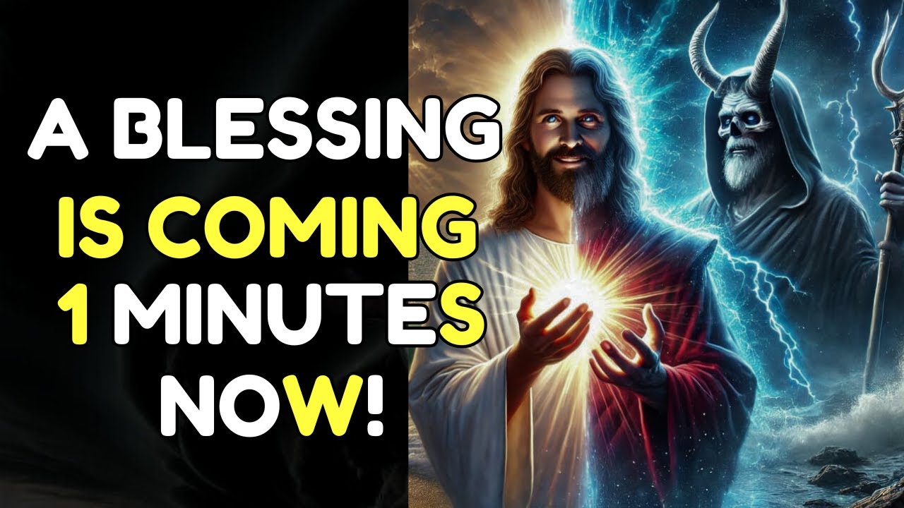 A BLESSING IS COMING 1 MINUTES NOW!.." / Gods Message Now / God Message ...