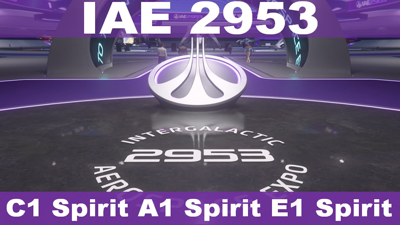 Star Citizen - C1 Spirit, A1 Spirit, E1 Spirit - YouTube