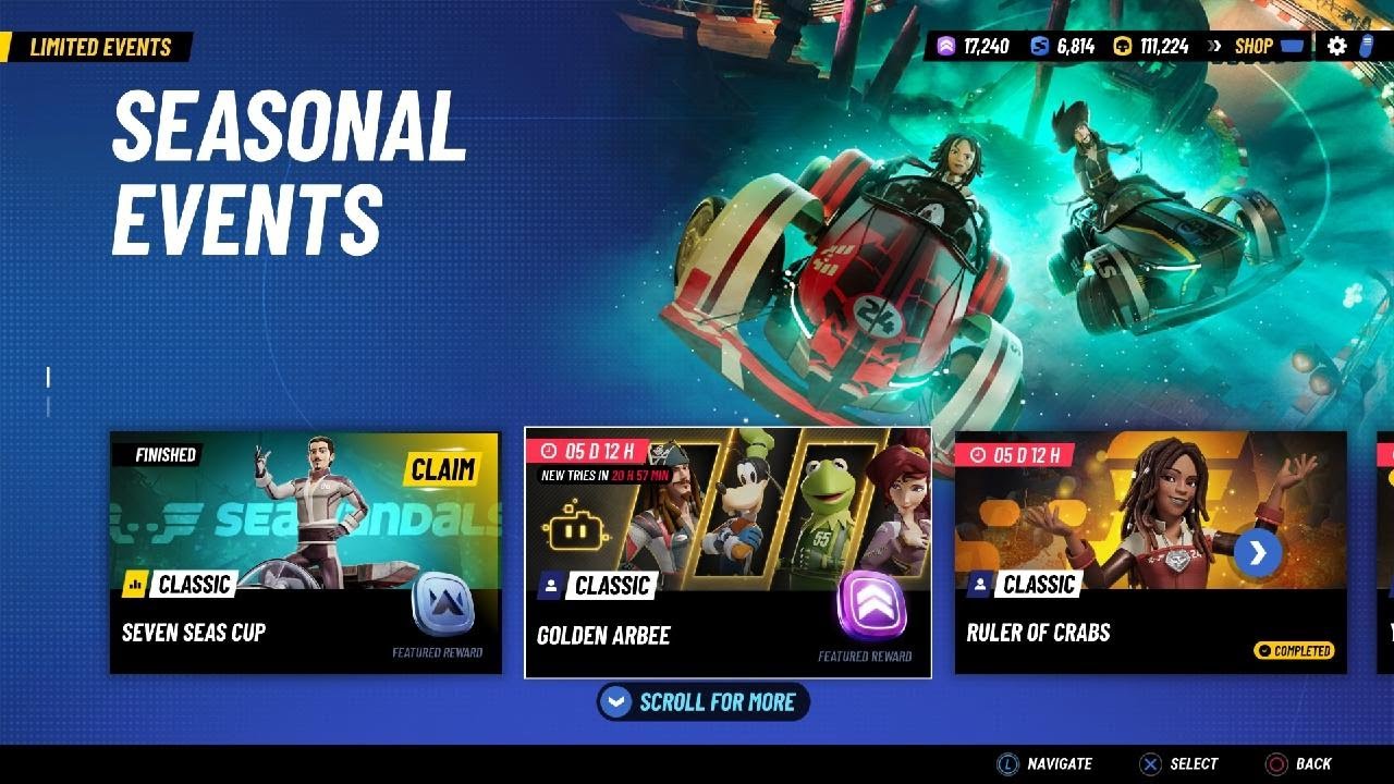 GOLDEN ARBEE - SEASONAL EVENTS - Disney Speedstorm - YouTube