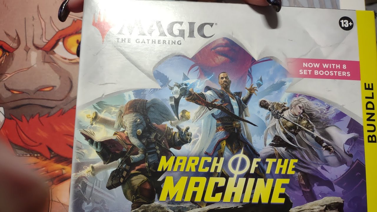Holy Mother of Machines!! MTG March of the Machine Bundle box opening ...