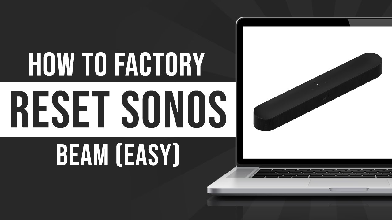 How to Factory Reset Sonos Beam (2024) - YouTube