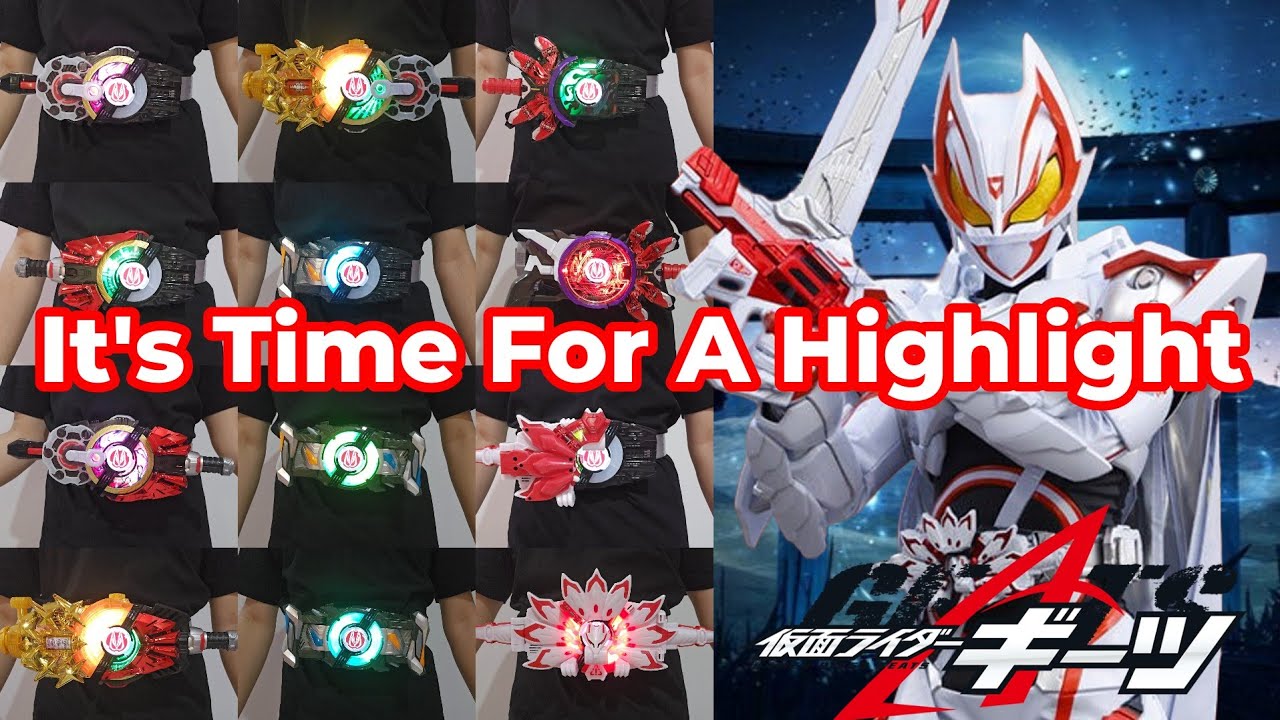 【仮面ライダーギーツ】Kamen rider Geats all DX buckle forms (ENTRY - GEATS XI ...