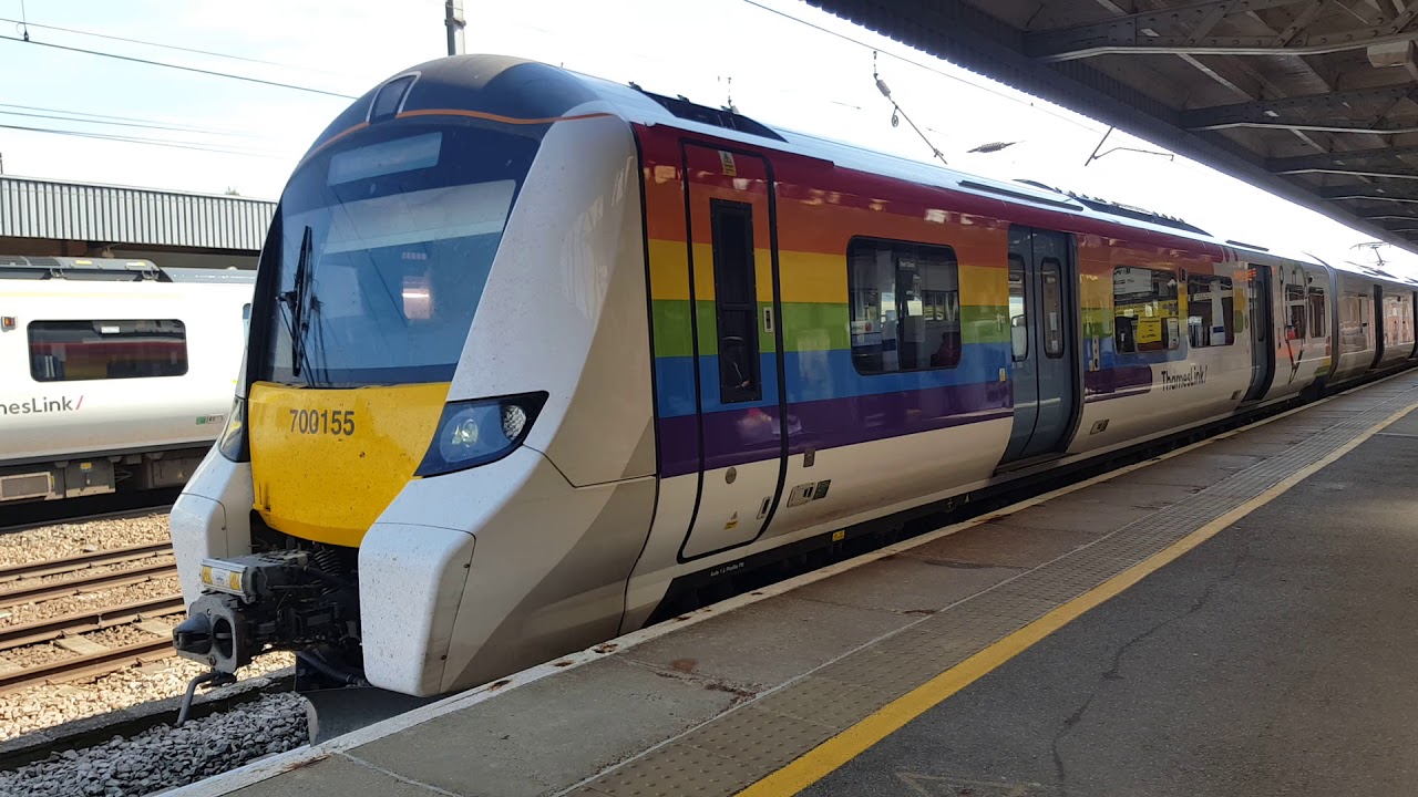 **PRIDE** 700155 departing Hitchin 23/08/19 - YouTube