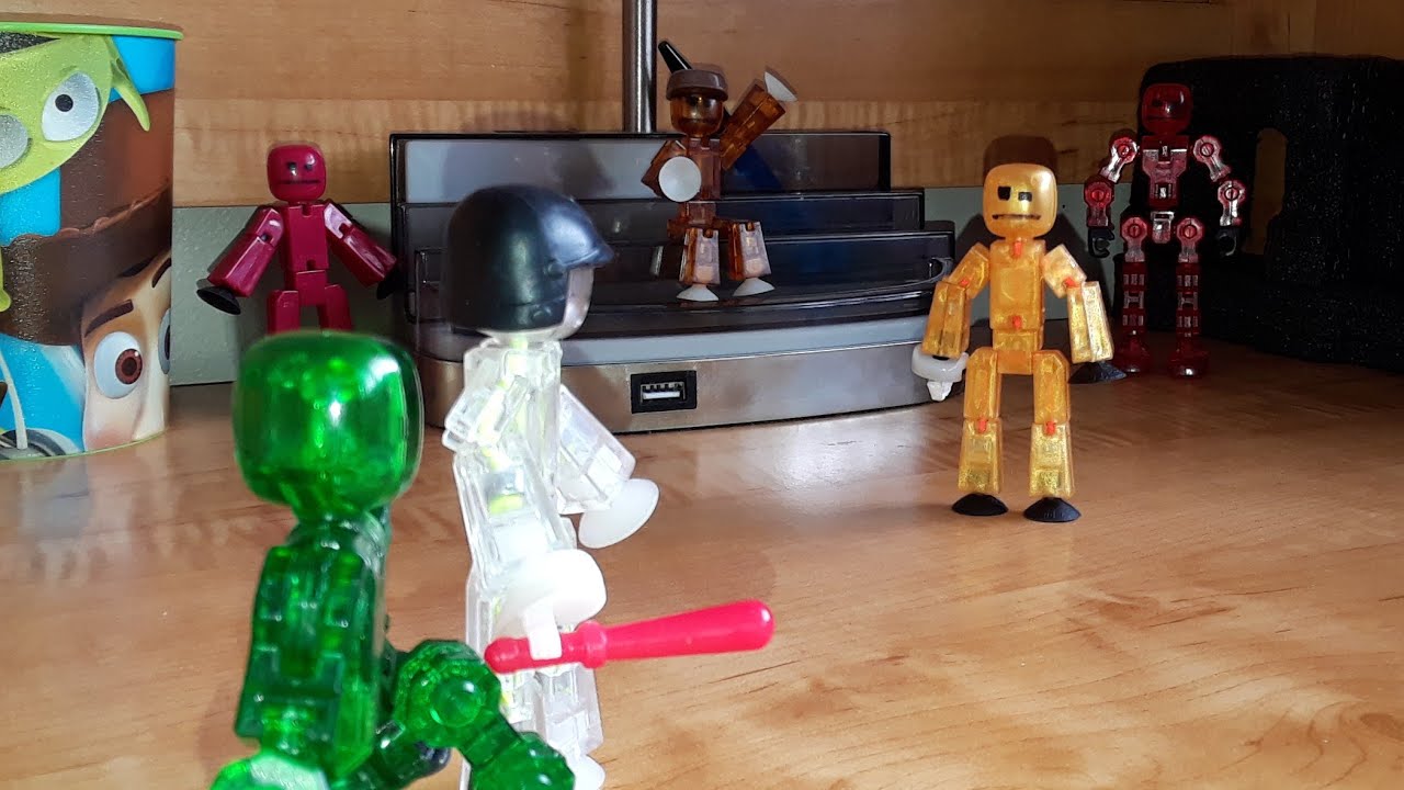 Stikbot World - Batter Bot (The New Bots 4) - YouTube