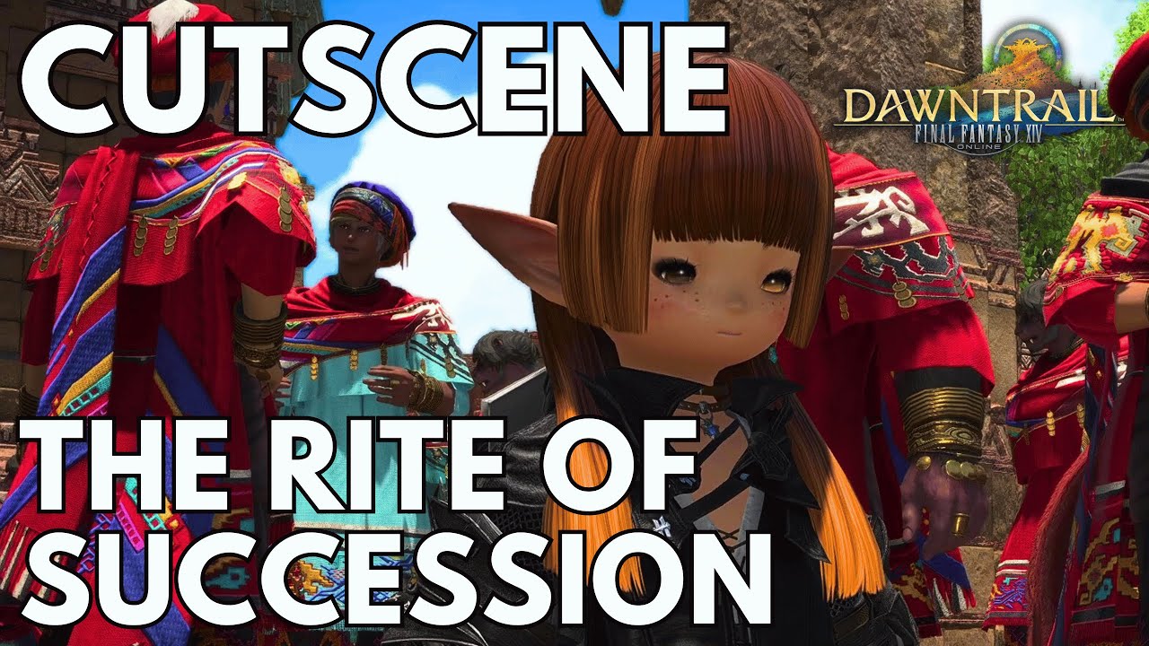 The Rite of Succession | FFXIV Dawntrail Cutscene - YouTube
