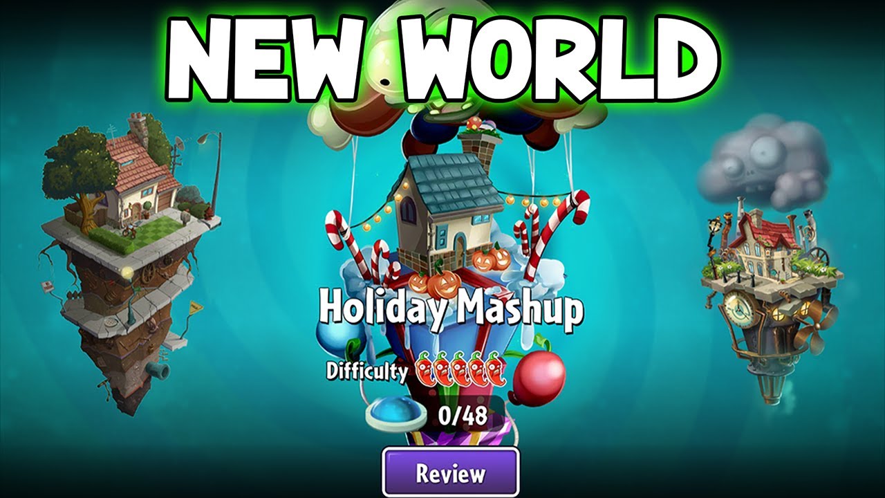 PvZ 2 Reflourished - Plants Vs. Zombies 2 New Update: Holiday Mashup ...