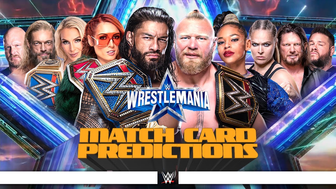 WWE WrestleMania 38 - Card Predictions - YouTube