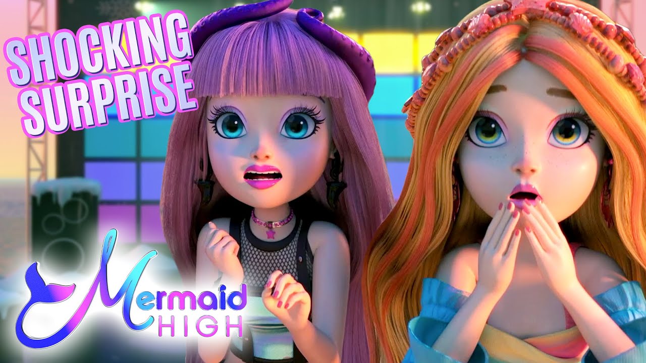 Most Shocking Mermaid Moment! | Mermaid High Episode 10 Animated Series ...