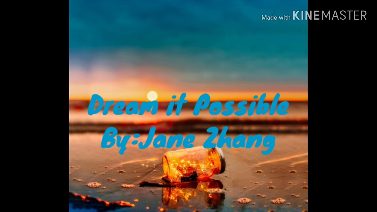 Dream It Possible//Lyric Video - YouTube