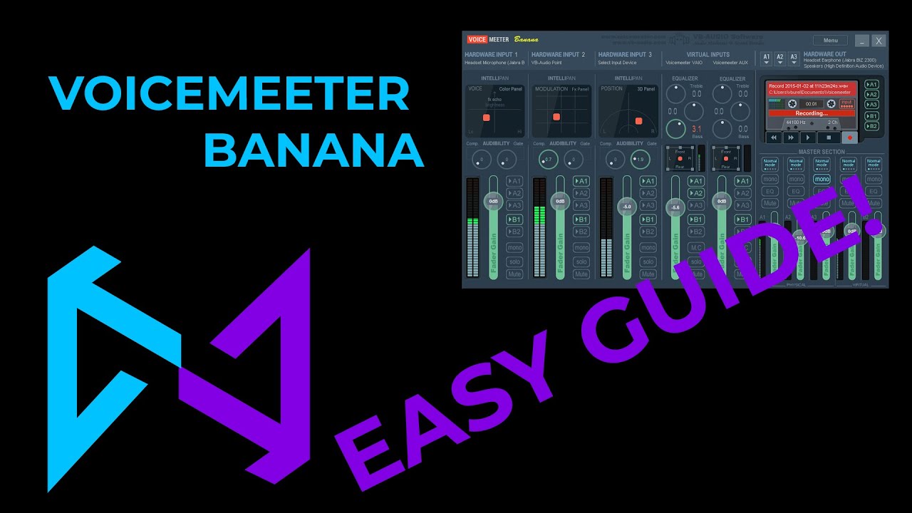 VoiceMeeter Basic Setup Tutorial - YouTube
