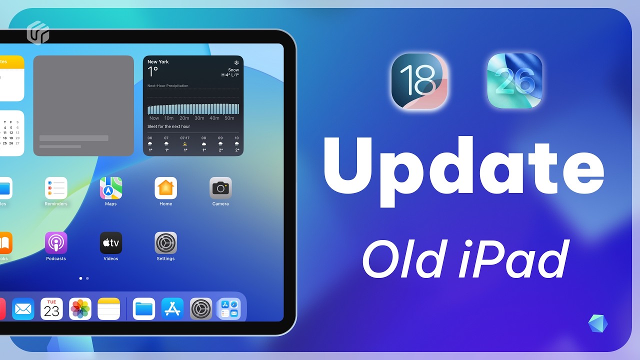 [4 Ways] How to Update Old iPad Step by Step | 2026 Guide - YouTube