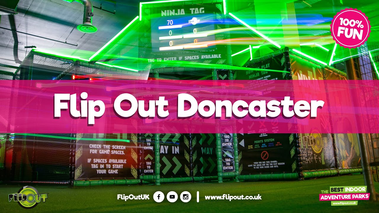 Welcome to Flip Out Doncaster | Flip Out UK - YouTube