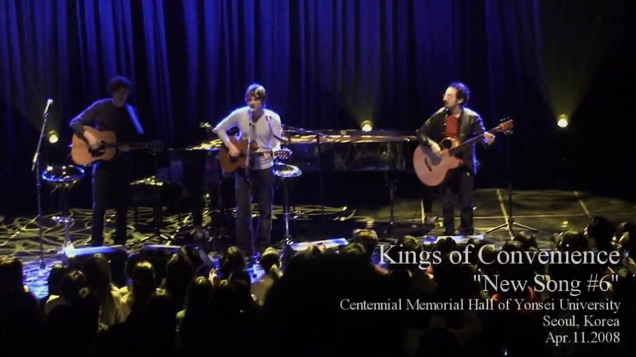 [HD] Kings of Convenience - Peacetime Resistance (New Song #6), Seoul ...