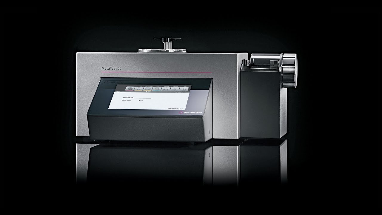 Durômetro Manual MT50 - Sotax/Pharmatron - YouTube