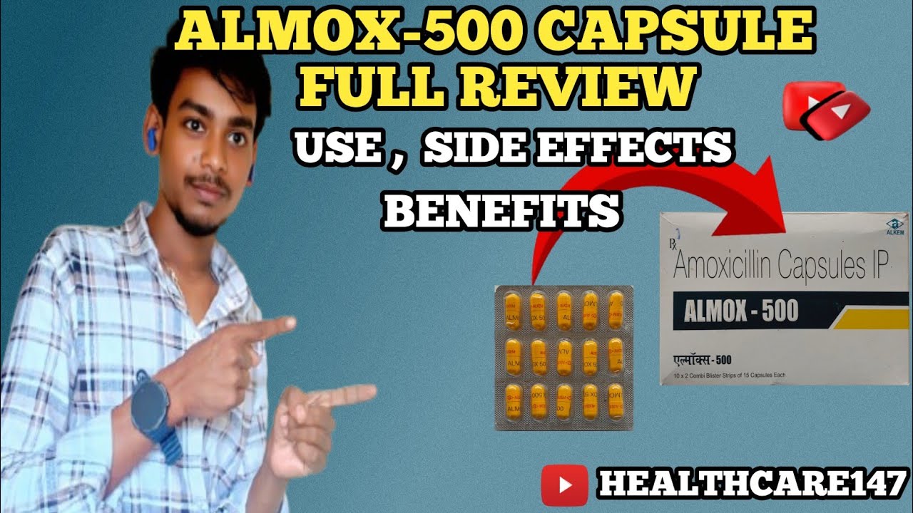 💊Almox 500 क्या है | Almox 500 Tablet Use & Benefits | Antibiotic Full ...