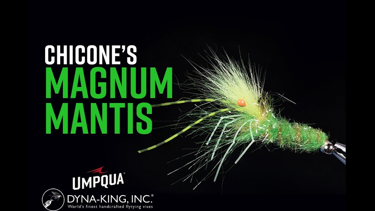 Fly Tier's Bench: How to Tie Chicone's Magnum Mantis Fly - YouTube