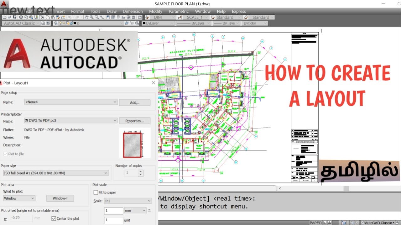 Create Title Block AutoCAD create-title-block-autocad
