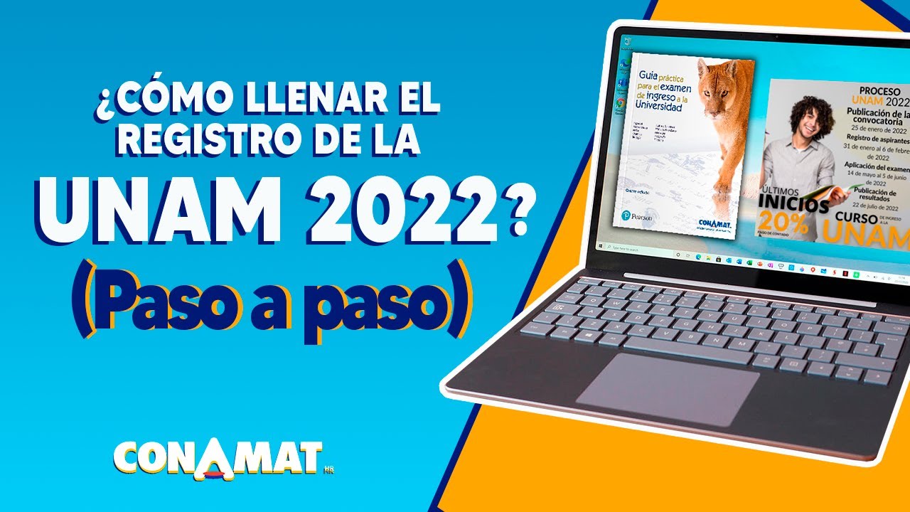 ¿Cómo llenar el registro de la UNAM? (paso a paso) - YouTube