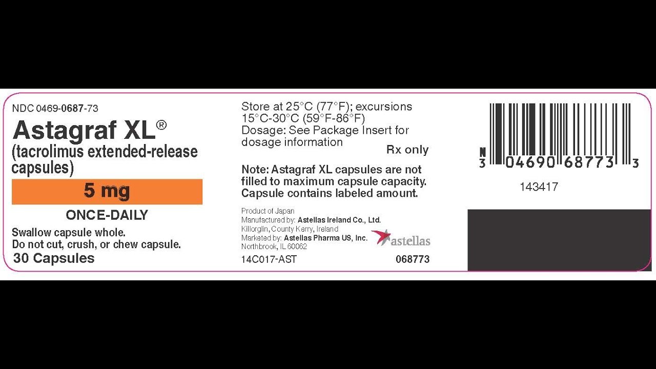 Astagraf XL Medication Guide Information - YouTube