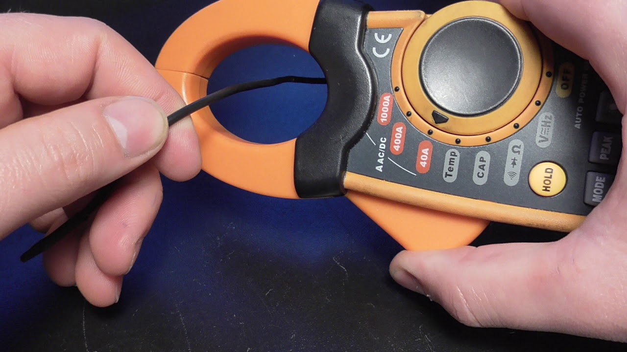 PINZA AMPERIMÉTRICA. FUNCIONAMIENTO (MUY) BÁSICO - YouTube