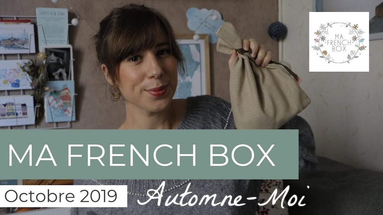 Ma French Box - Octobre 2019 : Automne-Moi (Box Lifestyle) - YouTube