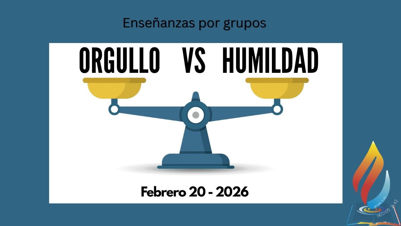 Enseñanzas por grupos Orgullo vs Humildad - YouTube