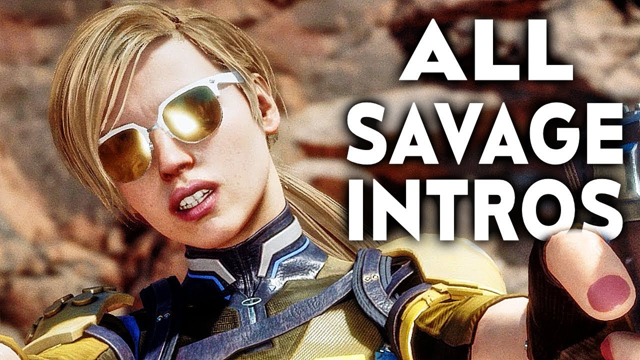 MORTAL KOMBAT 11 ALL SAVAGE Intro Dialogues MK11 Funny Intros Character ...