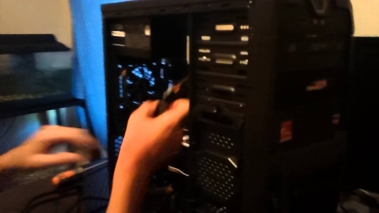 Installing DVD/ODD Drive - YouTube