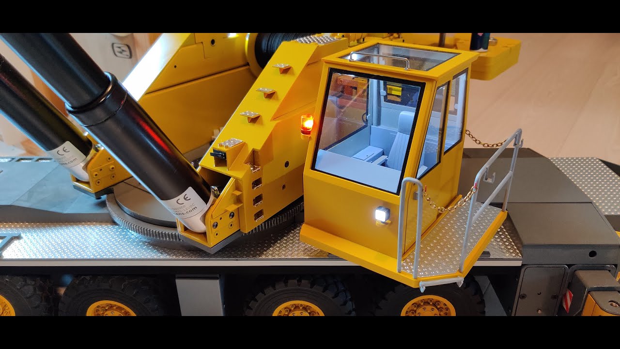 Crane base complete! - YouTube