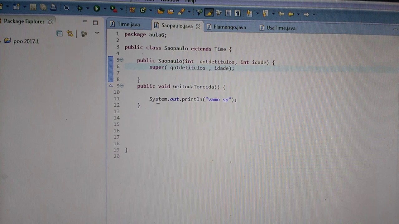 classe e métodos abstratos - YouTube