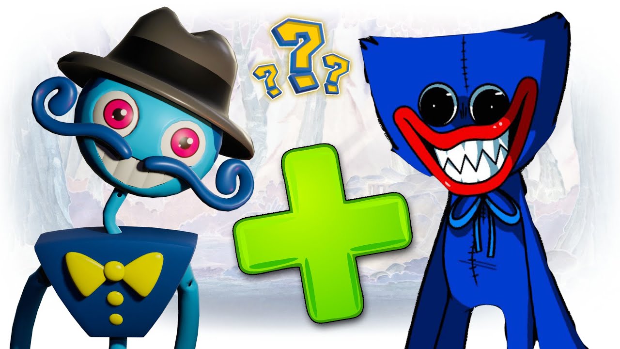 Daddy Long Legs + Huggy Wuggy = ??? Poppy Playtime Animation - YouTube