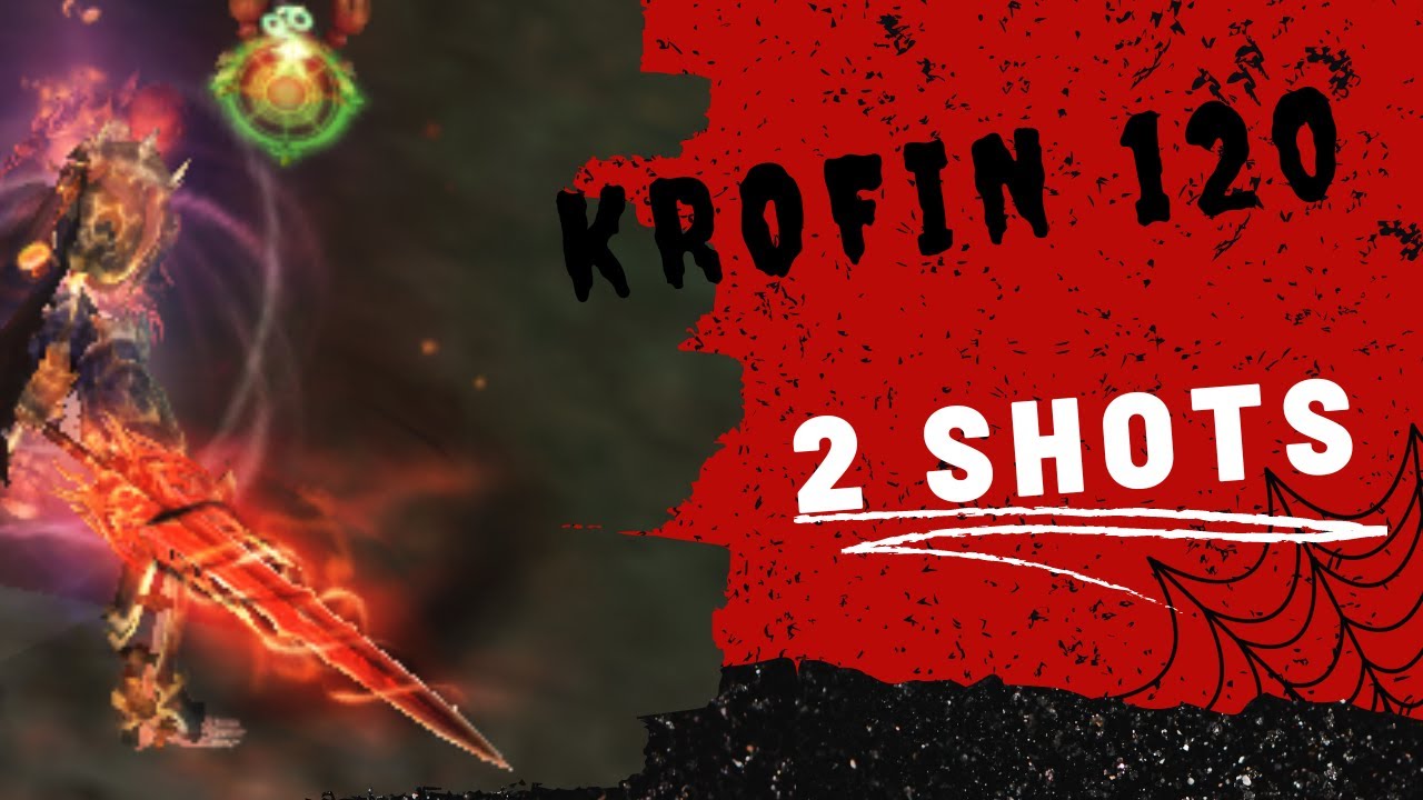 Krofin 120 2 hits #l2 #lineage2 #l2crohnos - YouTube