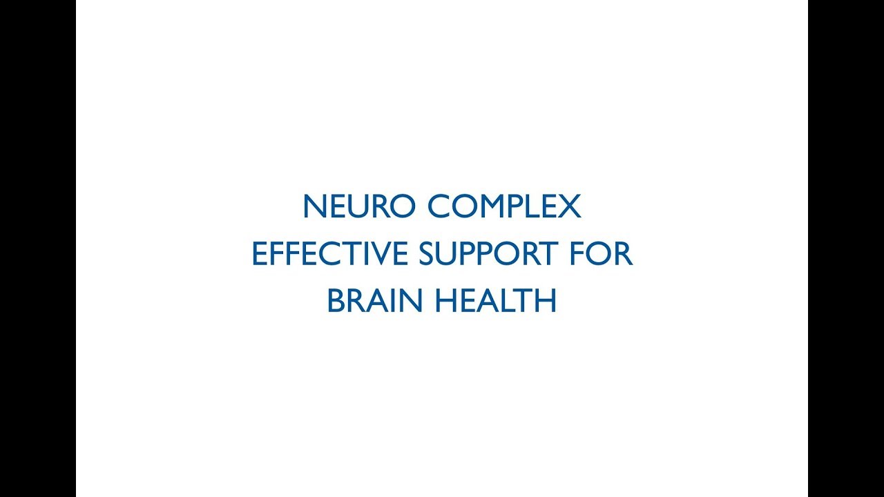 Neuro Complex - Effective Support for Brain Health - YouTube