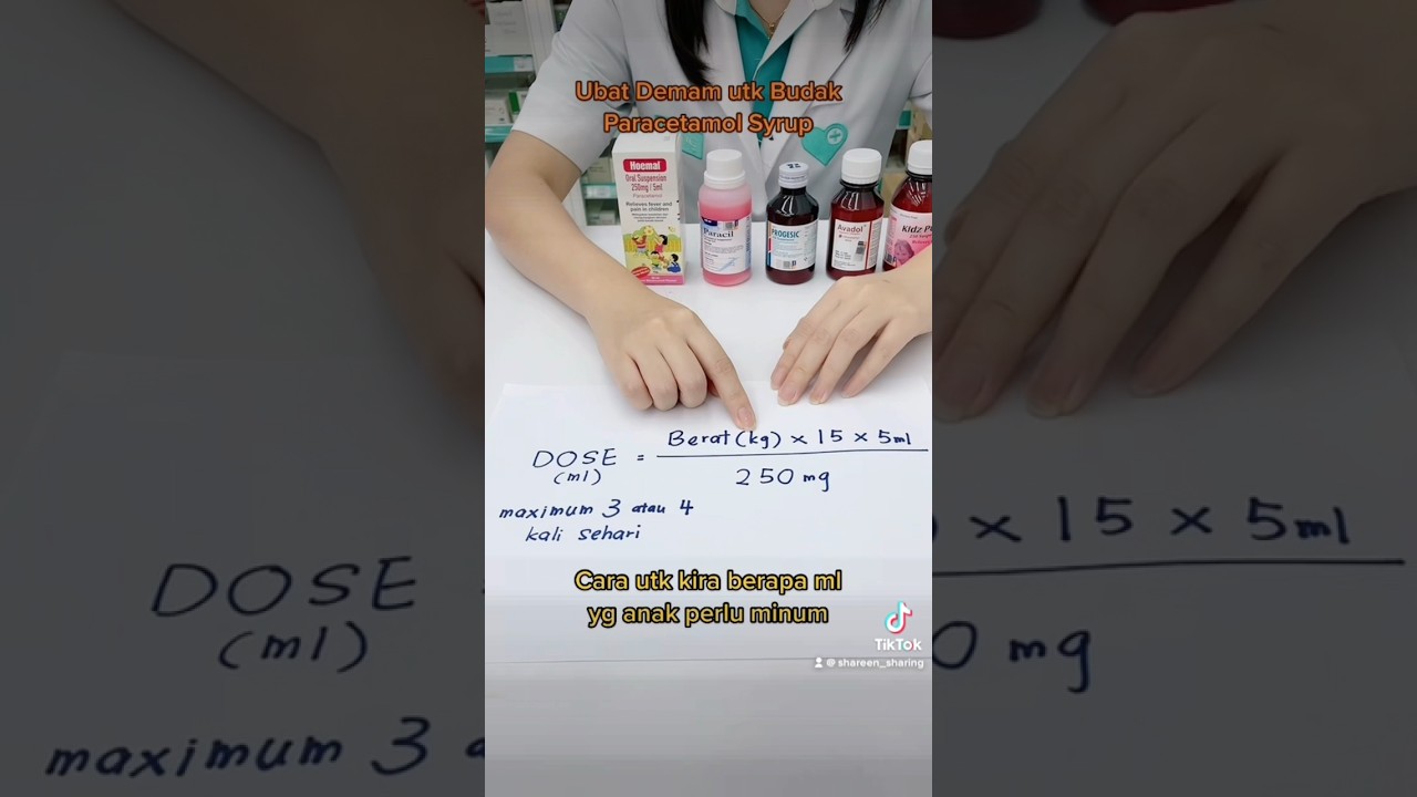 Ubat Demam Paracetamol Syrup Macam Mana Kira Perlu Minum Berapa Ml Ubat Demam Paracetamol Syrup Macam Mana Kira Perlu Minum Berapa Ml