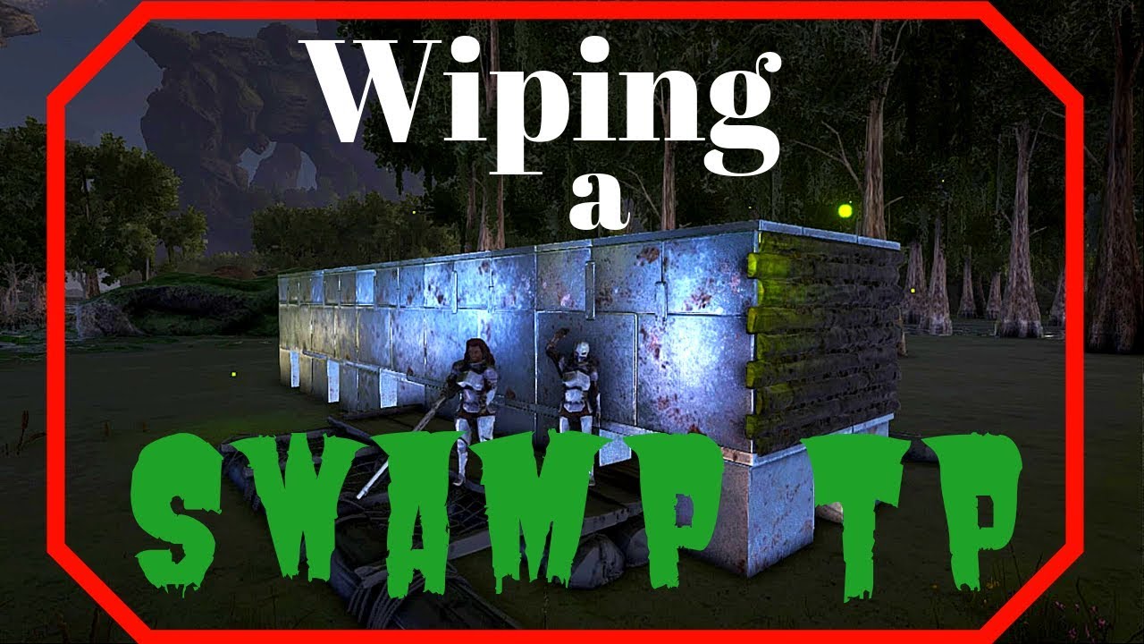 Ark official Smalltribes | Wiping a Center Swamp TP - YouTube