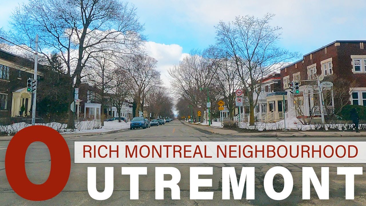 [4K Video ] Driving Outremont Rich Montreal Neighbourhood - YouTube