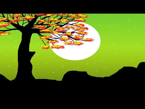 how to paint in computer||ms paint tutorial||ms paint drawing easy step ...