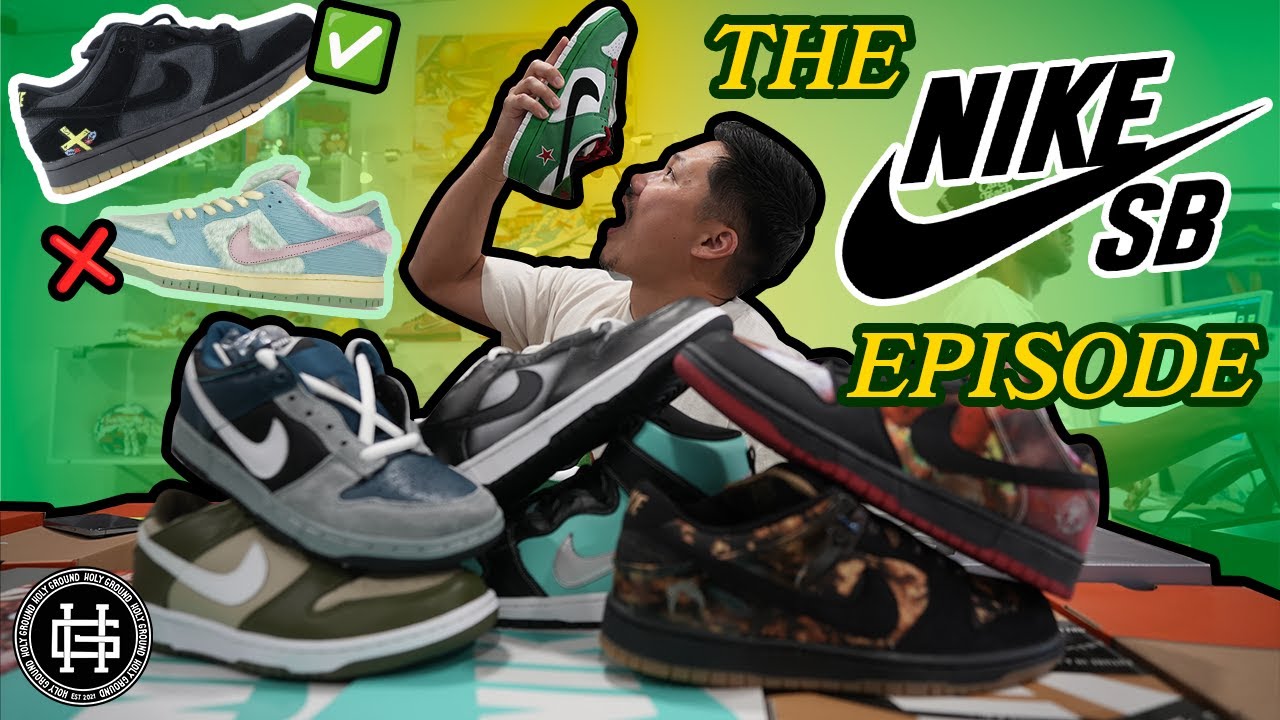 WE BOUGHT HIS BRAND-NEW NIKE SB GRAIL COLLECTION?! - YouTube