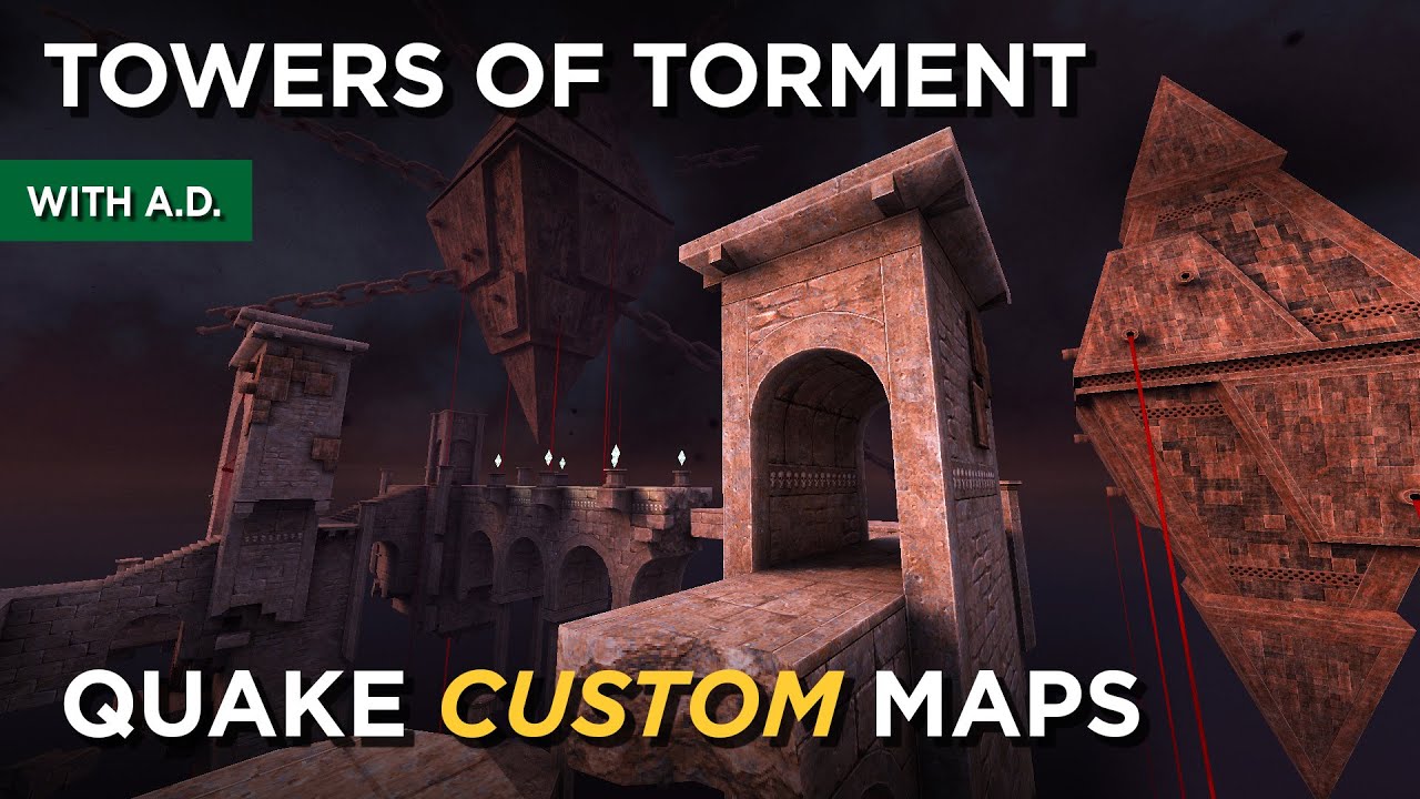 Quake Maps - Towers of Torment - YouTube