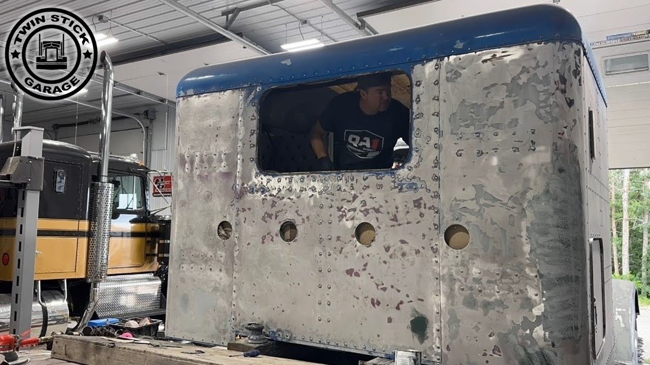 Peterbilt 359 Restoration Ep.93 Gets Sweeter With Time - YouTube