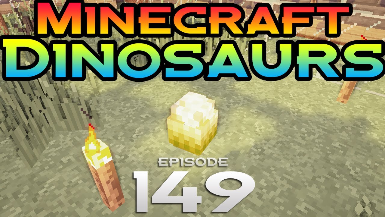 Minecraft Dinosaurs! - Episode 149 - Chicken helps you grow - YouTube