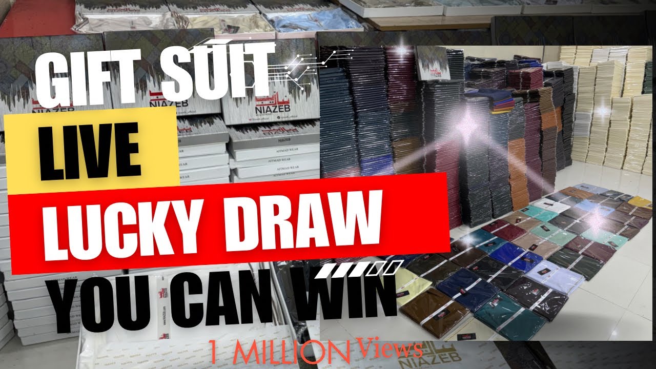 Free suit gift lucky draw live . You can also win #viral #trending # ...