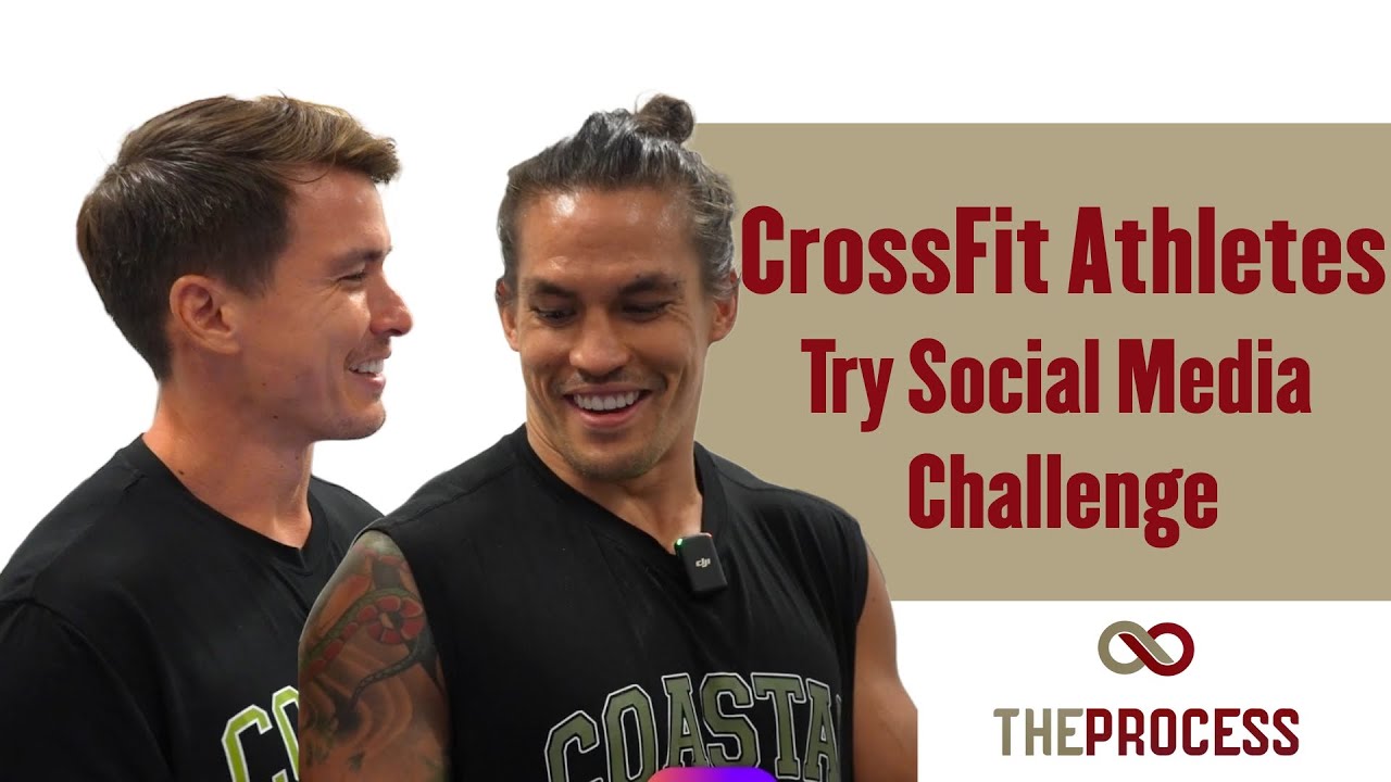 CrossFit Athletes Try Social Media Challenge - YouTube