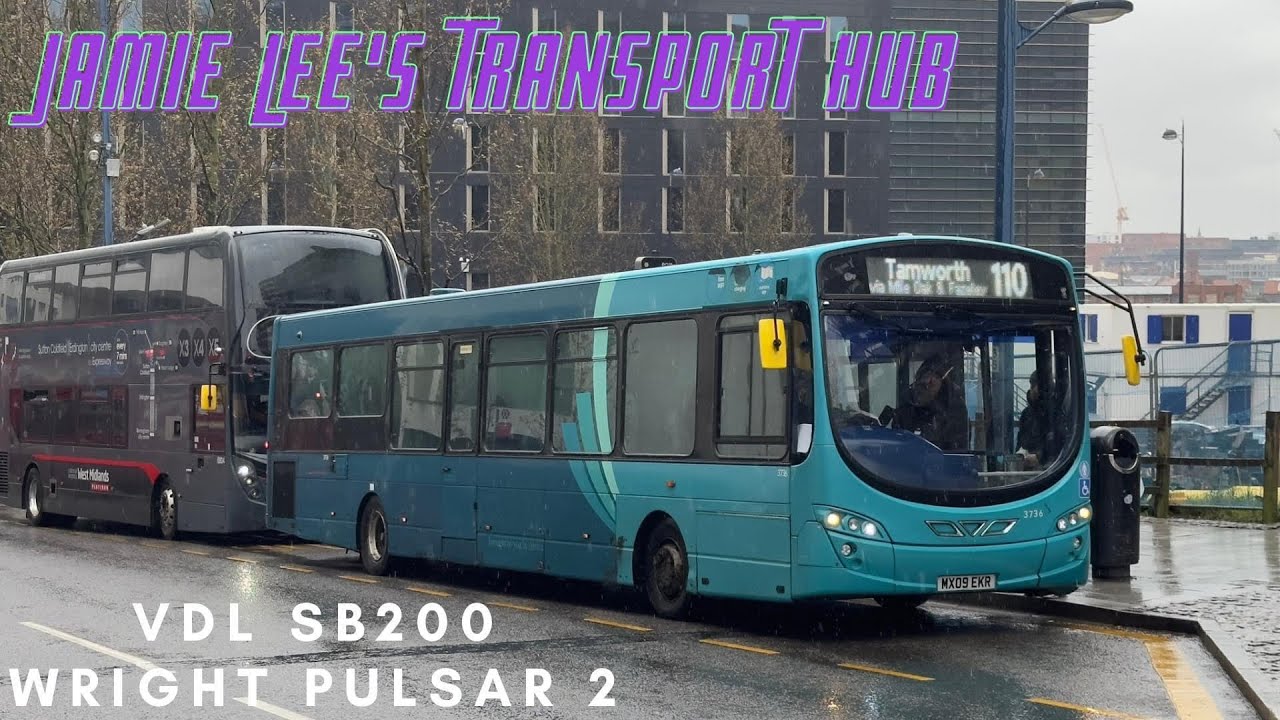 *THRASH* Arriva Midlands North VDL SB200 Wright Pulsar 2 no 3736 on ...