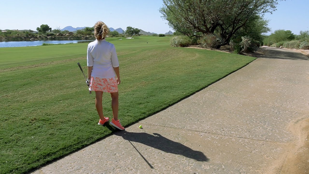 Golf Rules Episode 9 "Cart Path Relief" Part 1 - YouTube