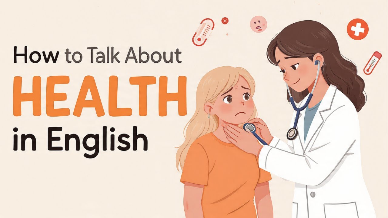 How to Talk About Health in English | English Podcast for Beginners ...