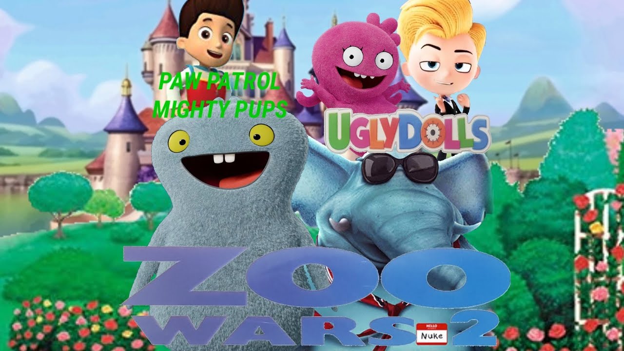 Zoo Wars 2 UglyDolls Paw Patrol:Mighty Pups DVD Menu 2019 - YouTube