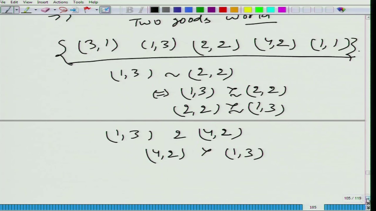 Lecture-43 More on Three Axioms of Rationality - YouTube